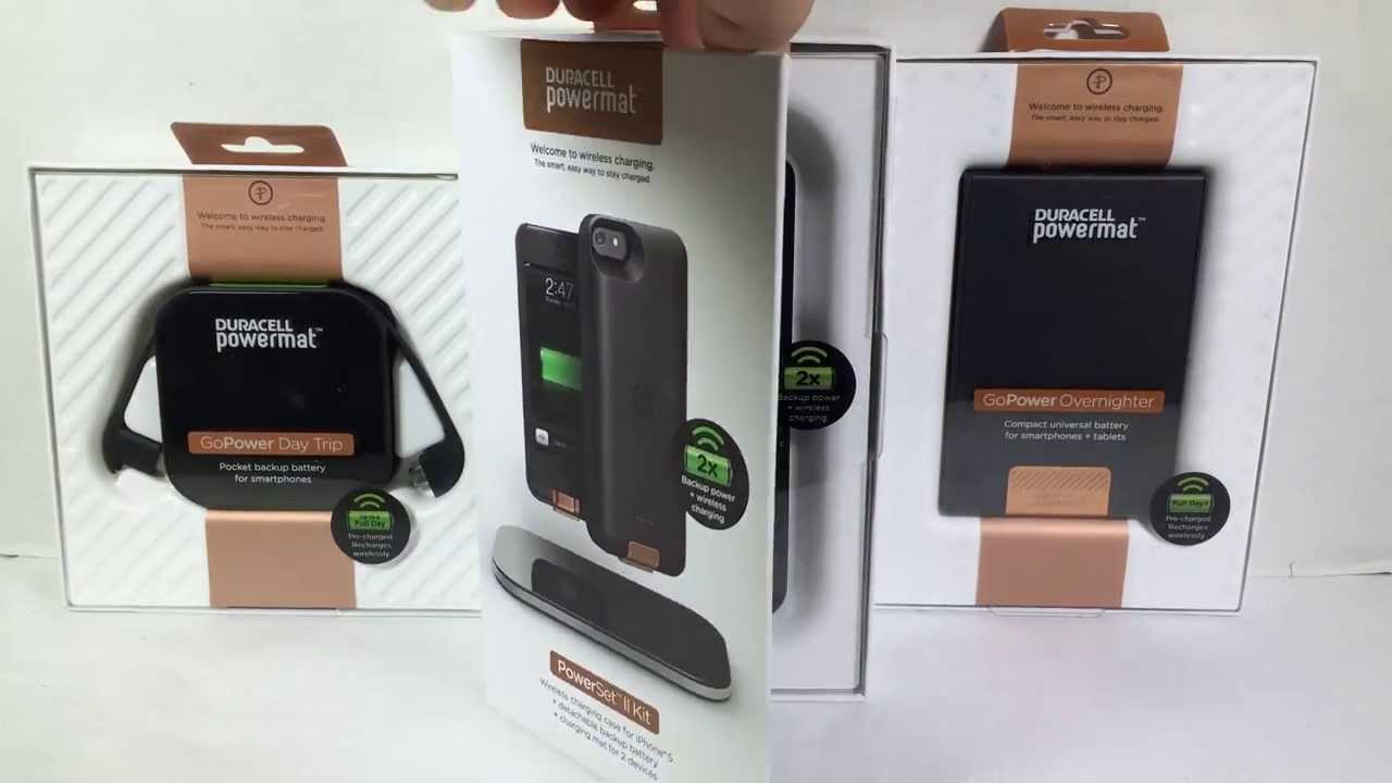 Duracell Powermat GoPower Overnighter Review Neverpowerless - YouTube