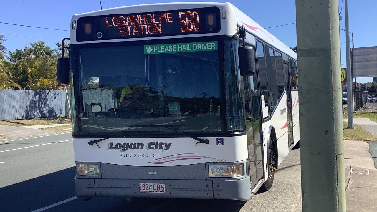 Logan City Bus Service: No.82 Volvo B12BLE Bustech VST: Route 560 ...