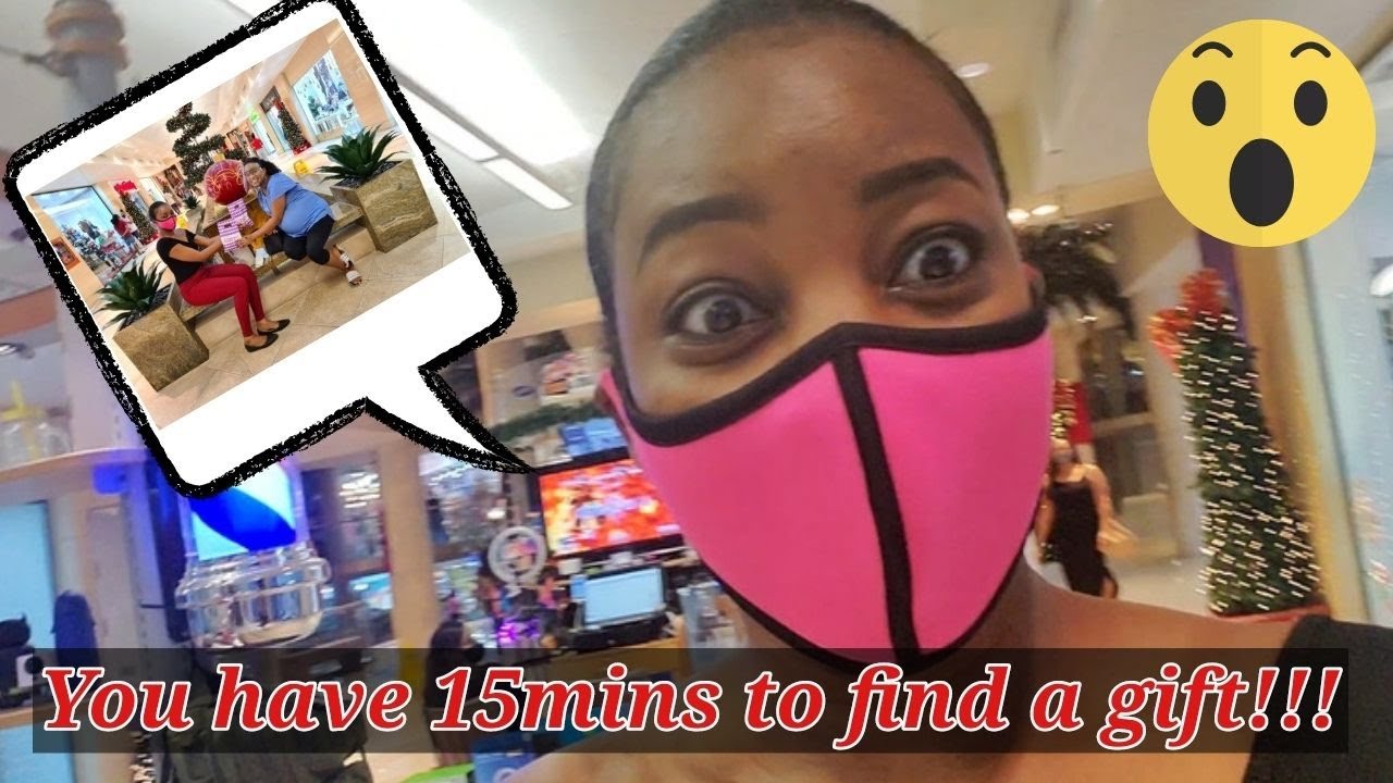 15 Minute Gift Exchange Challenge at West Mall with Jaylanas || Vlogmas ...