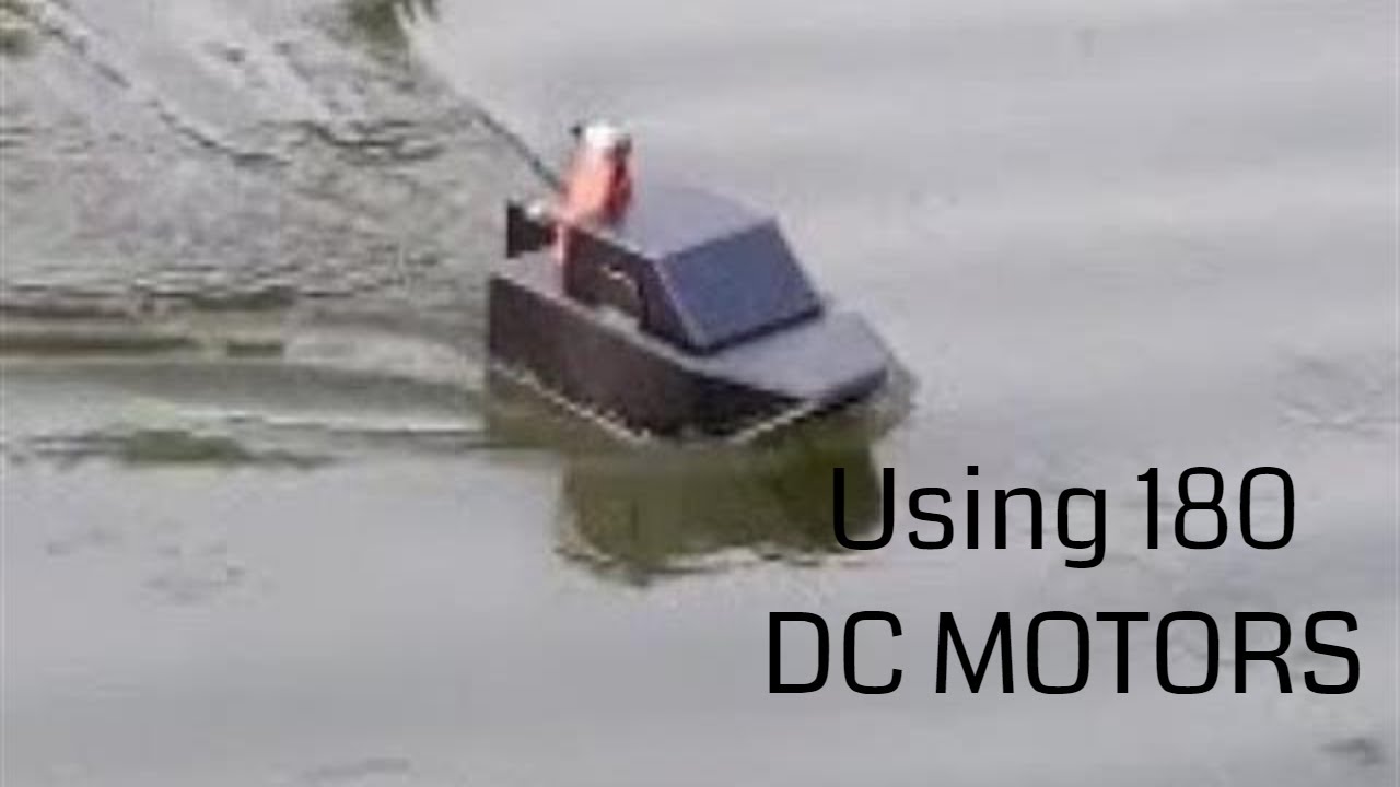 How to make an RC boat using 180 DC motors| DIY rc airboat tutorial ...
