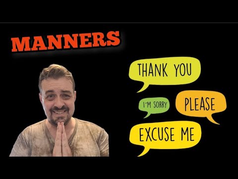 TRIPLE T....MANNERS? DO YOU HAVE THEM? LETS CHAT #MANNERS #PLEASE # ...
