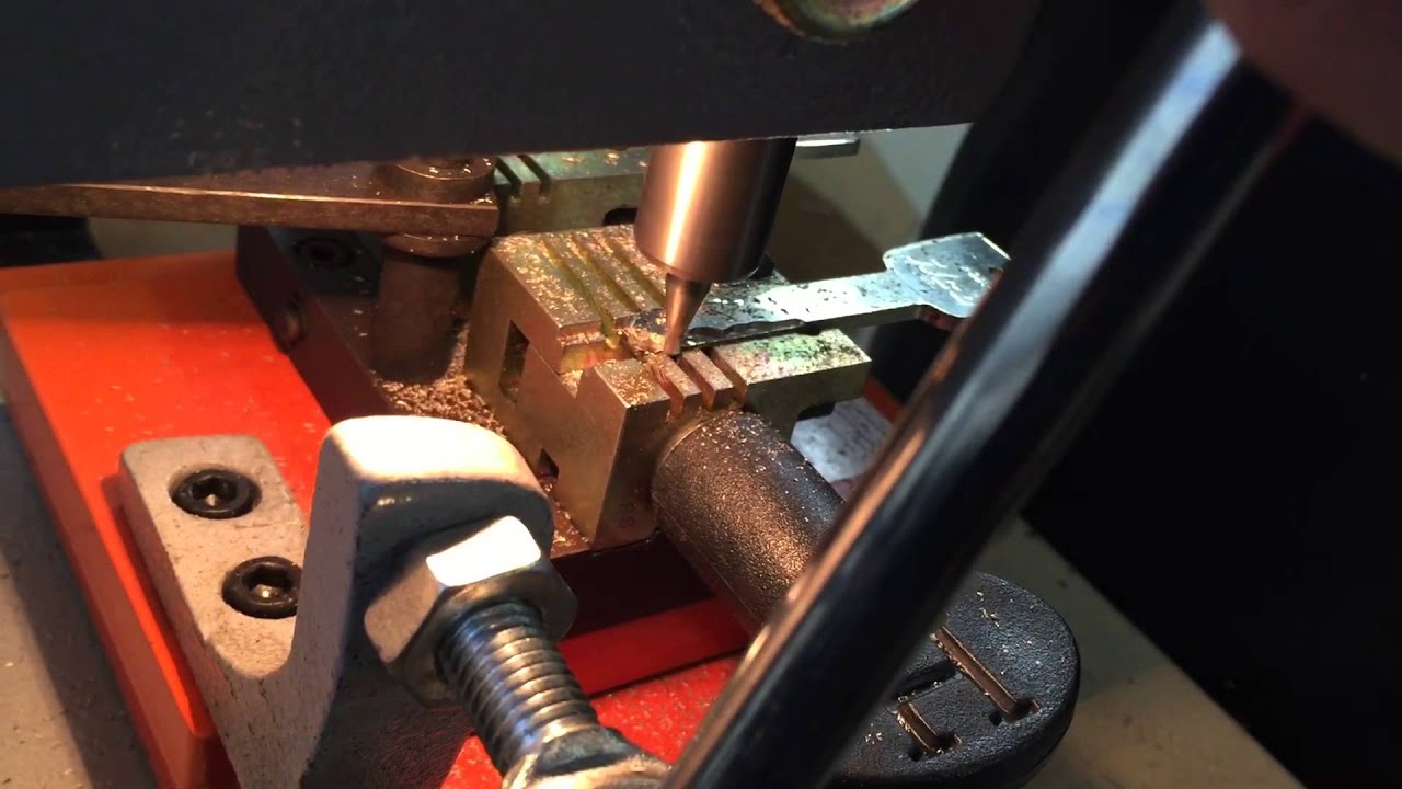 High Security Key Cutting - YouTube