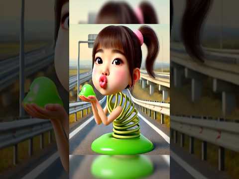 Cô bé lò xo chơi smile và cái kết #smile #solam #police #loxo #funny #nhinhishorts #cartoon