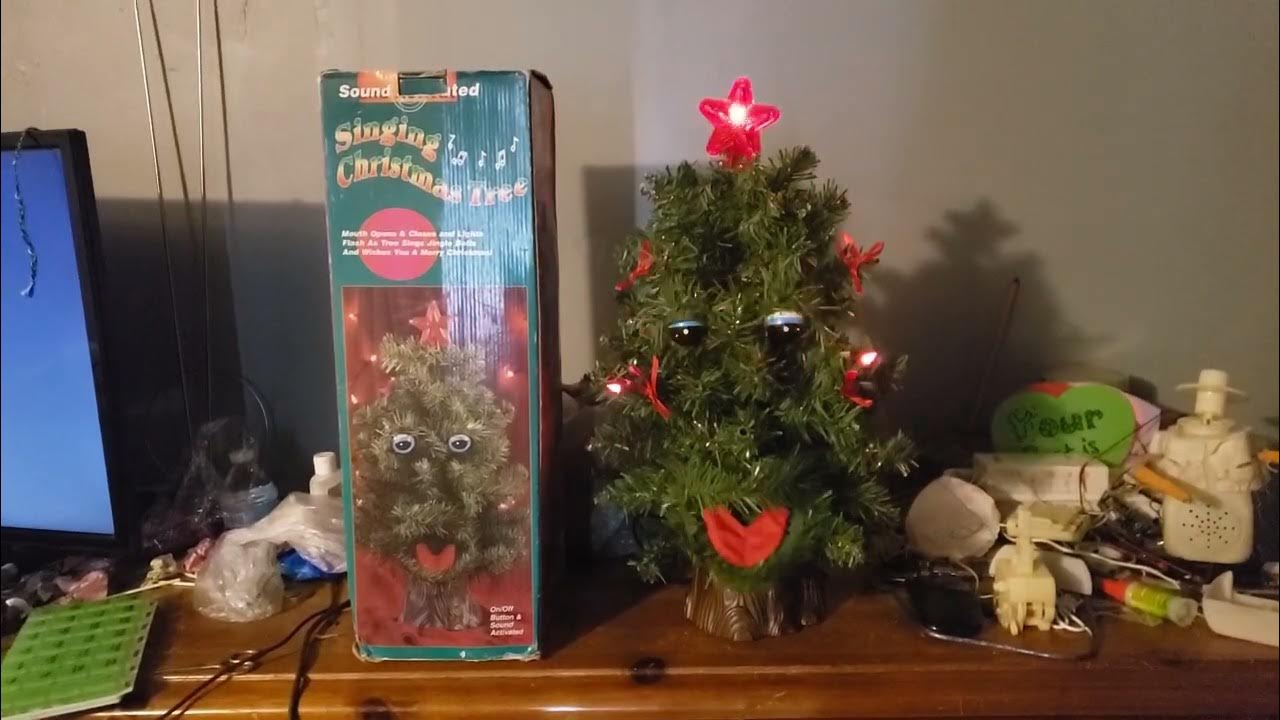JSNY - Sound Activated Singing Christmas Tree (Crazy Conifer) pitch ...