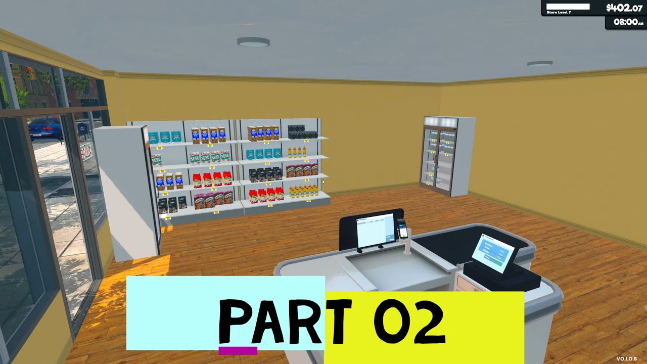 Supermarket Simulator | Supermarket Expansion & Big Fridge Acquisition ...