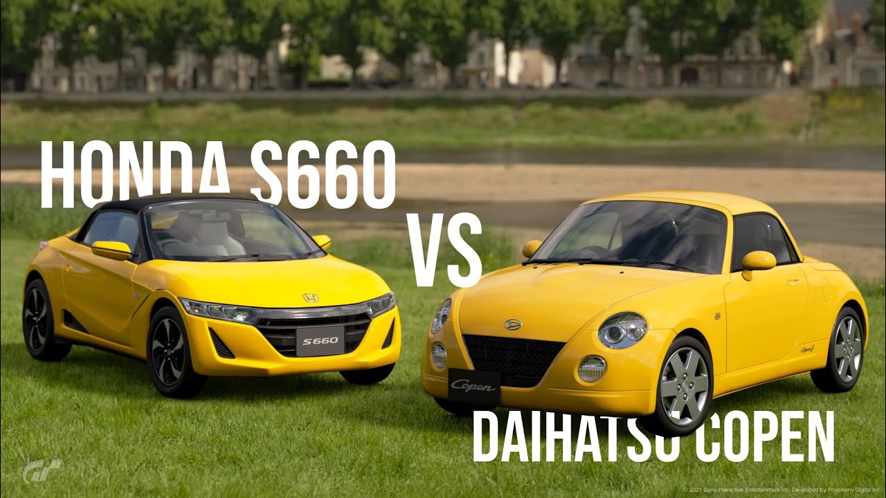 Daihatsu Copen vs Honda S660 | GT Sport - YouTube