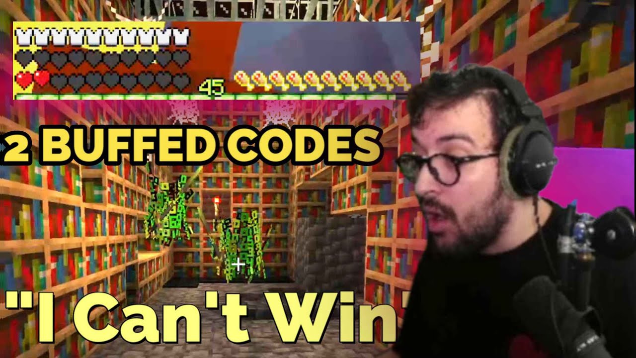 Etoiles Fights 2 BUFFED Codes For Illegal Items on QSMP Minecraft - YouTube