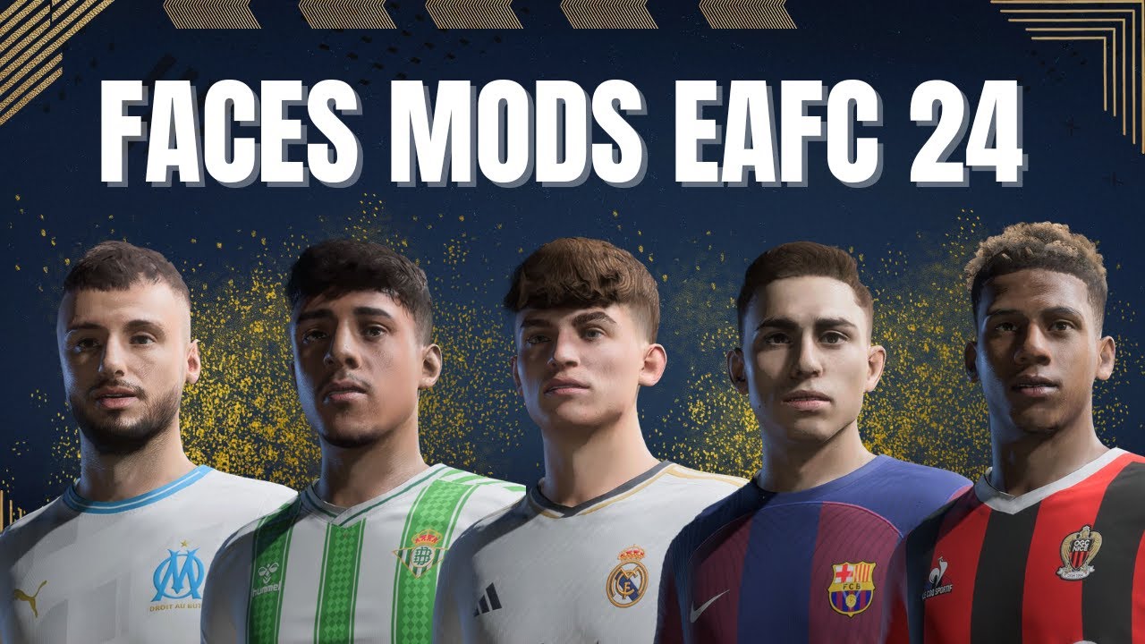 Faces Mods V4 para EAFC 24 - YouTube