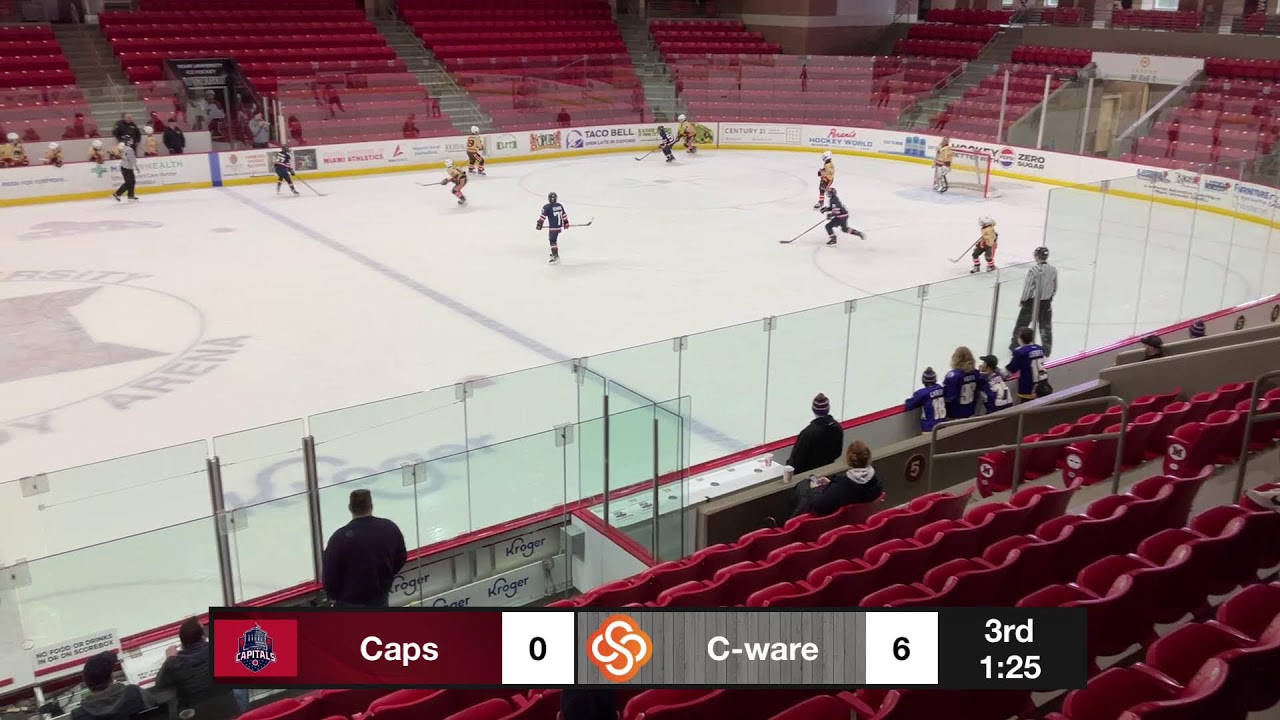 Columbus Capitals final 2024 game vs Compuware - YouTube