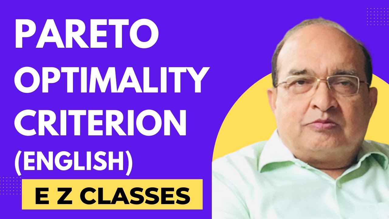 Pareto Optimality Criterion (English) - YouTube