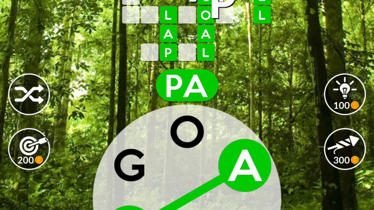 Wordscapes Level 641 Answers - YouTube