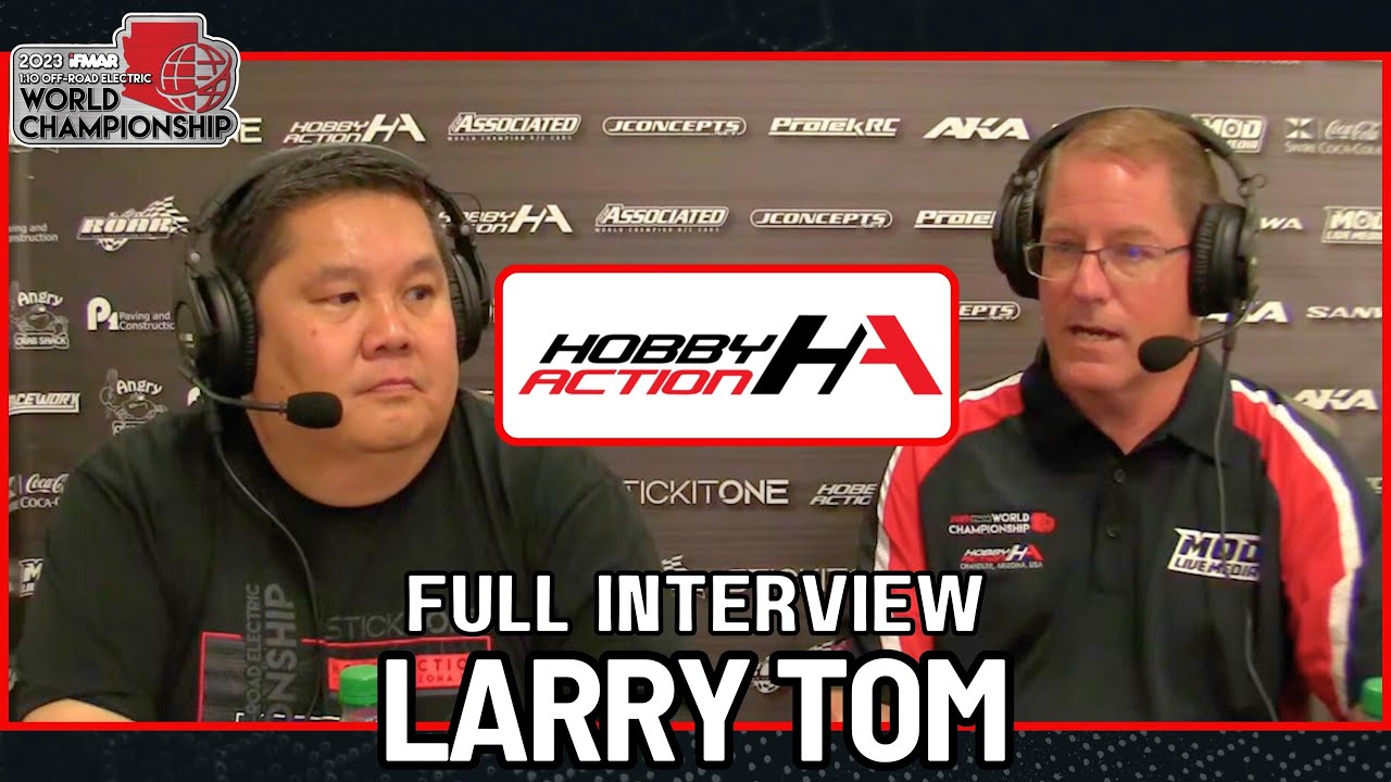 Larry Tom Explains Tire Situation is "My Fault" at 2023 IFMAR World Championship | MOD LIVE ...