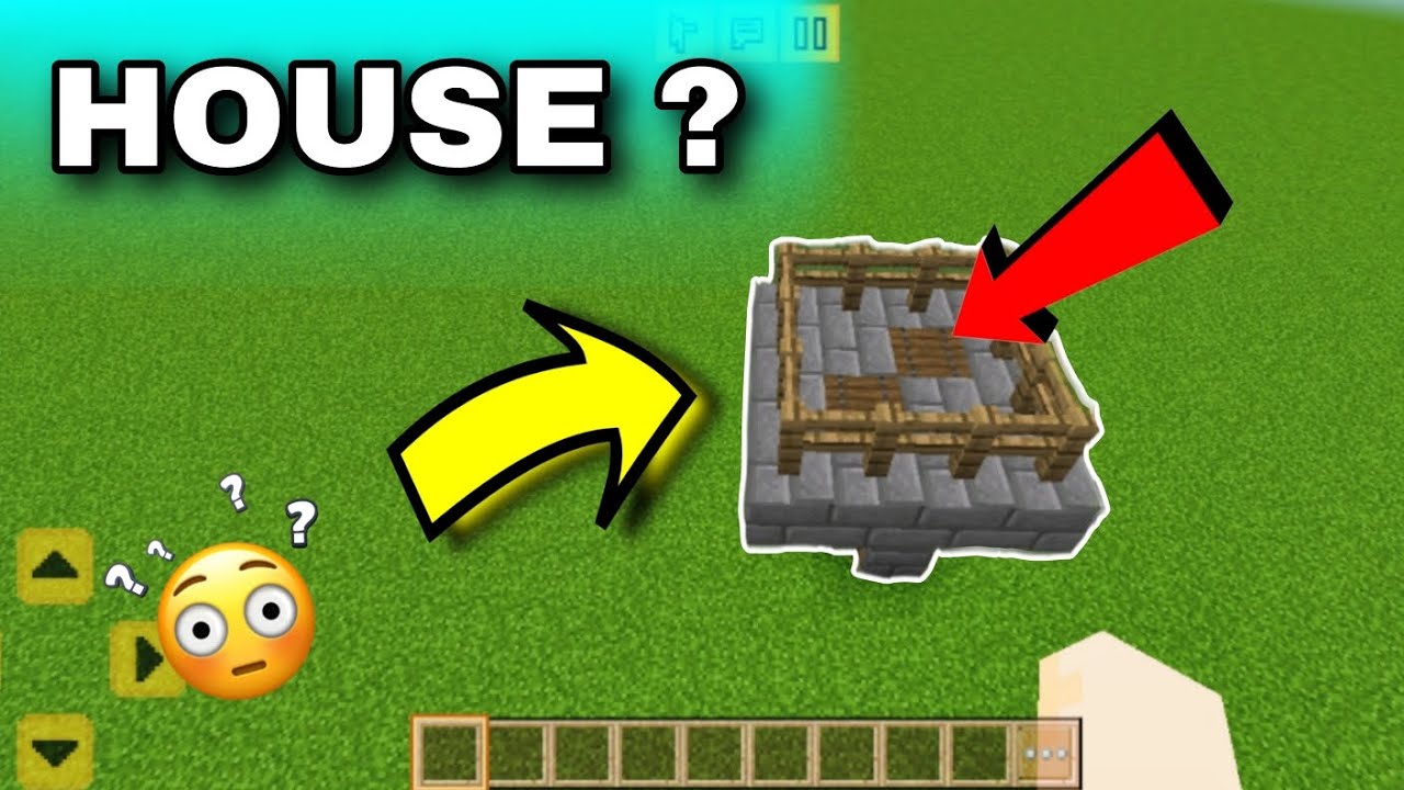 🤩how to secret house build in Minecraft !? माइनक्राफ्ट में सीक्रेट घर ...