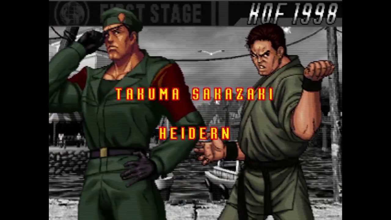 KOF 98 UM arcade play - YouTube