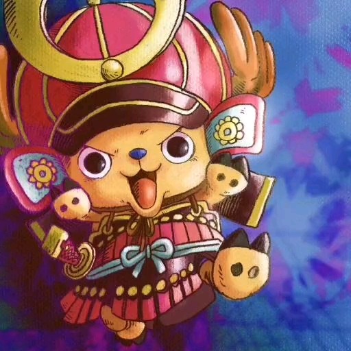 Chopper looking fierce in samurai armor! #Chopper #OnePiece #AnimeArt # ...