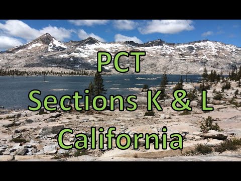 PCT - Section K & L (California - 2014) : Echo Lakes to Hwy 49 - YouTube