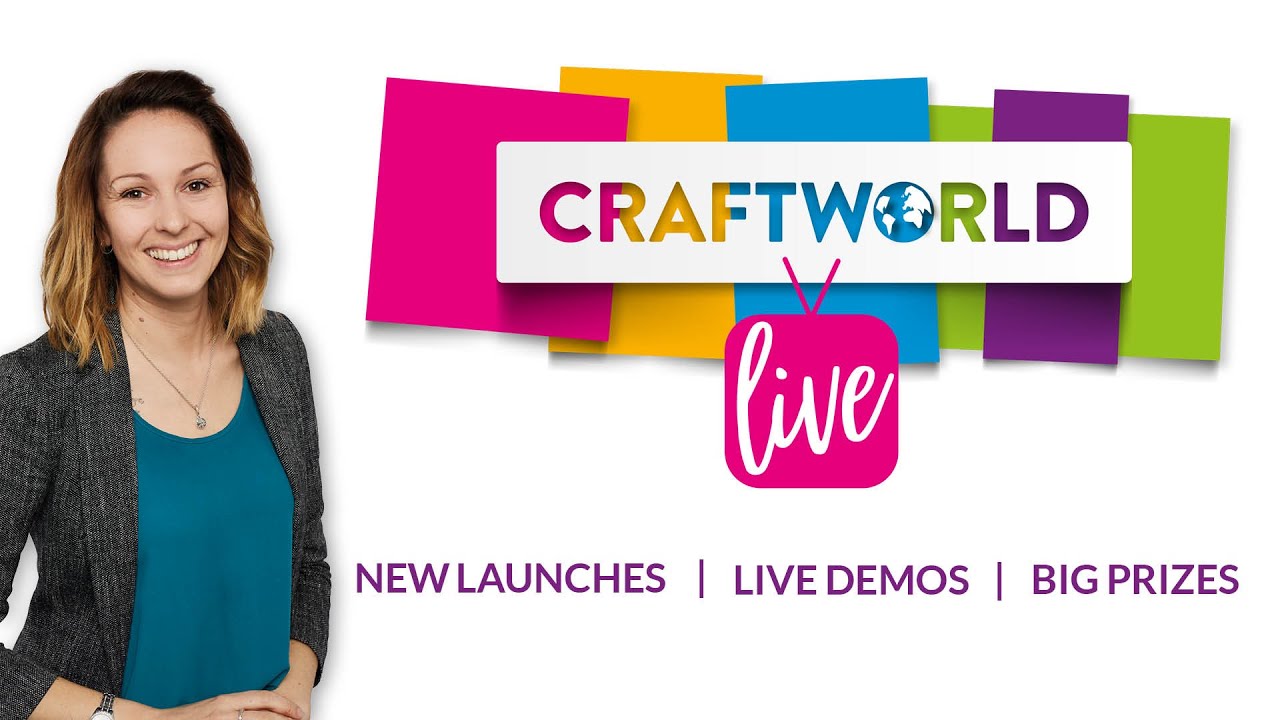 CraftWorld LIVE with Lou Collins - Stamperia - YouTube