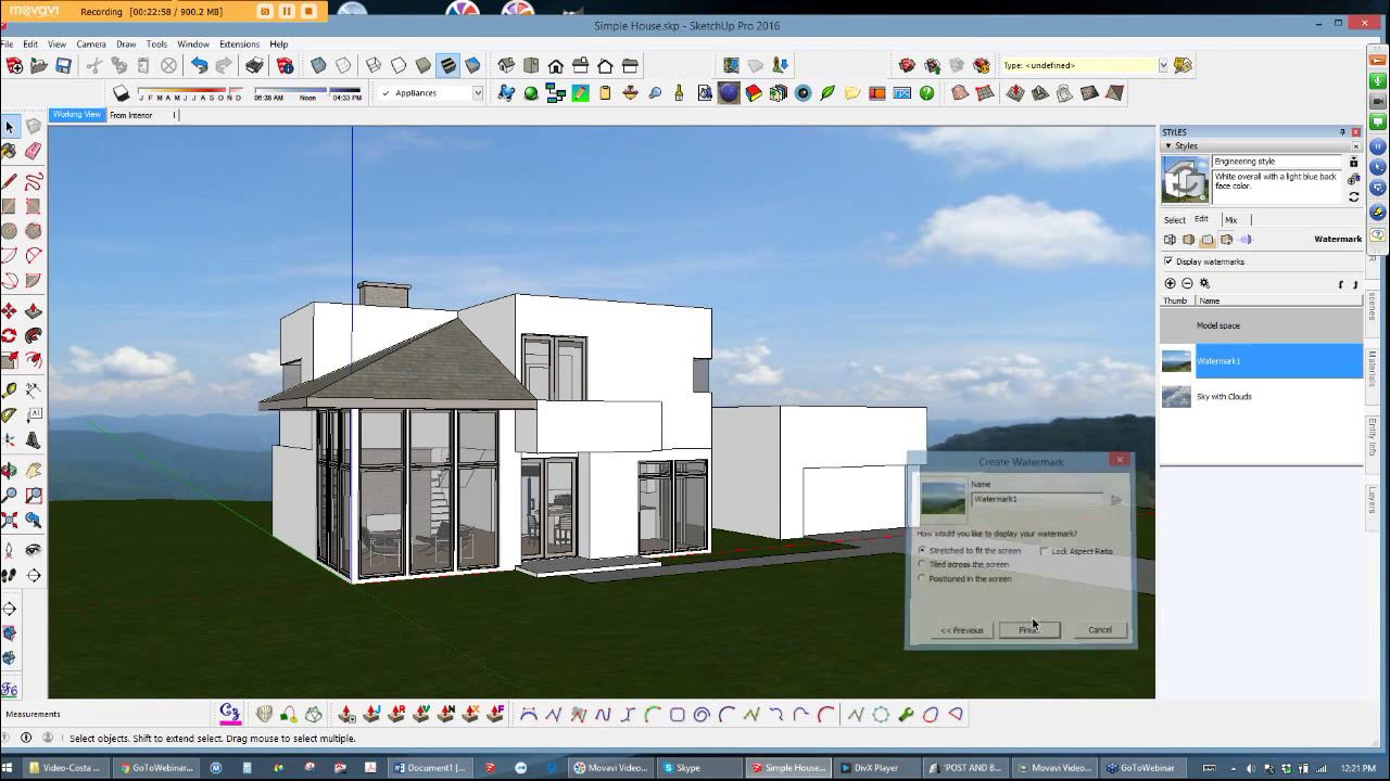 SketchUp: 4 WAYS YOU CAN CREATE REALISTIC SKETCHUP BACKGROUNDS - YouTube
