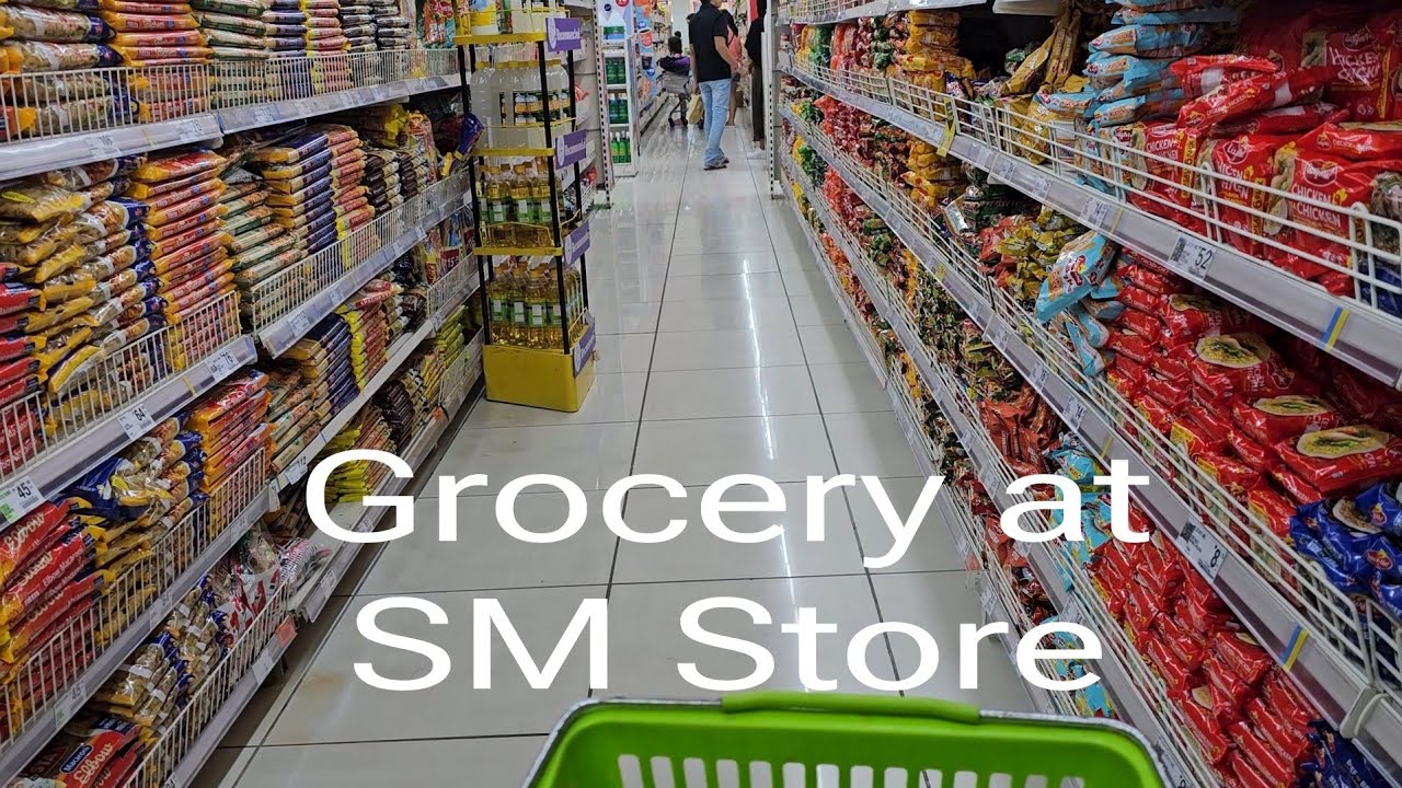 Grocery vlog at SM Store Supermarket @ordinarywifevlog - YouTube