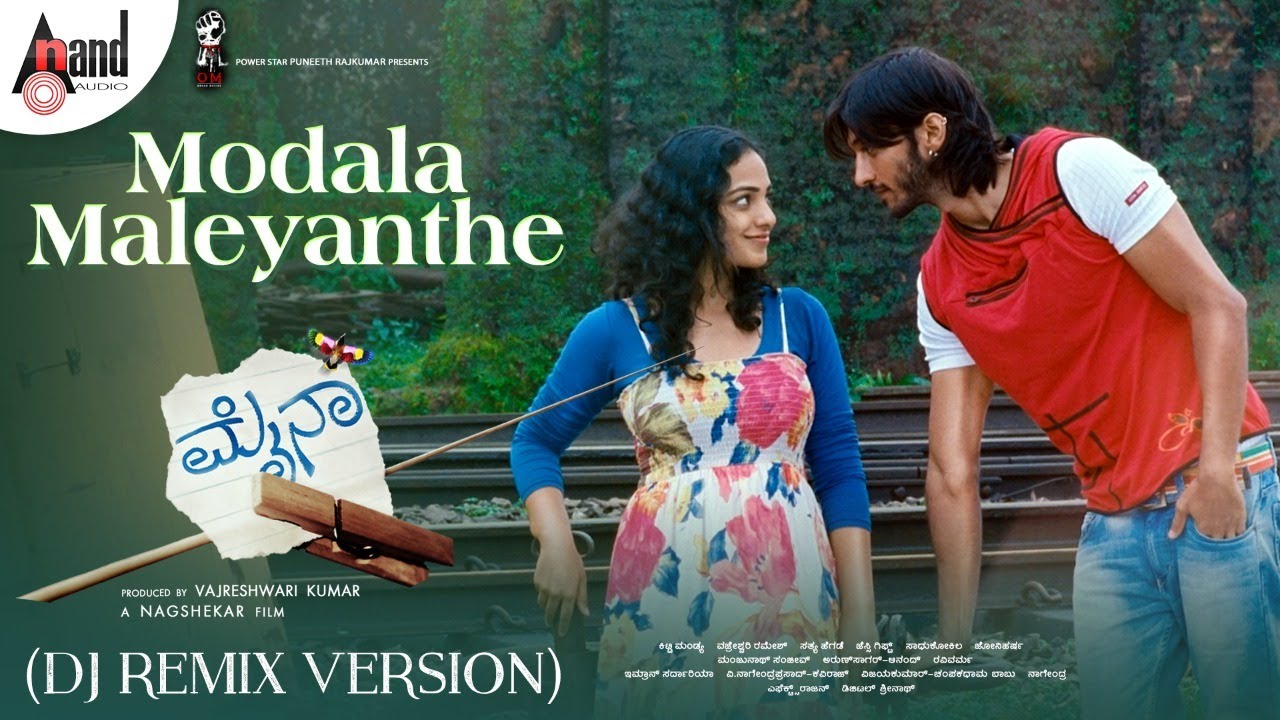 Modala Maleyanthe DJ Remix | Mynaa | Chetan Kumar | Nithya Menen | Sonu ...