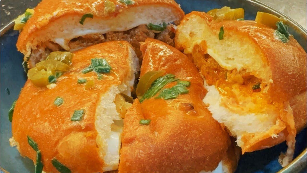 Spicy Mutton Bun enjoy the delicacy by Shah's Kitchen Ramadan Kareem ...