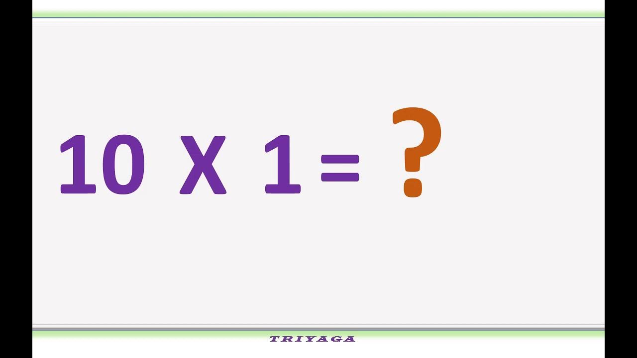 Lesson - Table of 10 | 10 Times Table | 10 x 1 = 10 Multiplication | 10 ...
