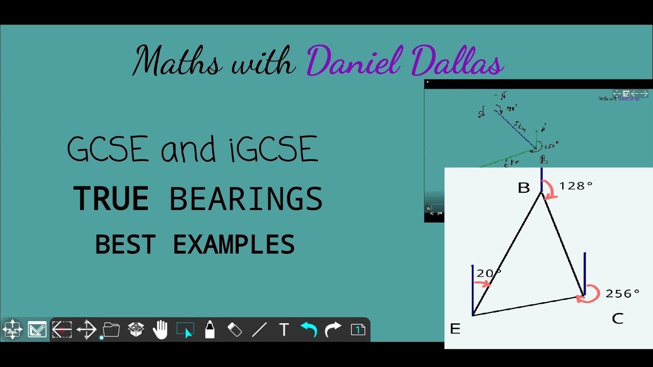GCSE Maths True Bearings How To Find Bearing Finding Bearings gcse-maths-true-bearings-how-to-find-bearing-finding-bearings