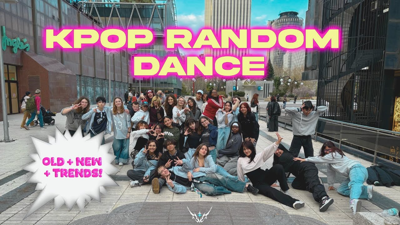RANDOM PLAY DANCE IN PUBLIC || BY PLASH CREW SPAIN - YouTube
