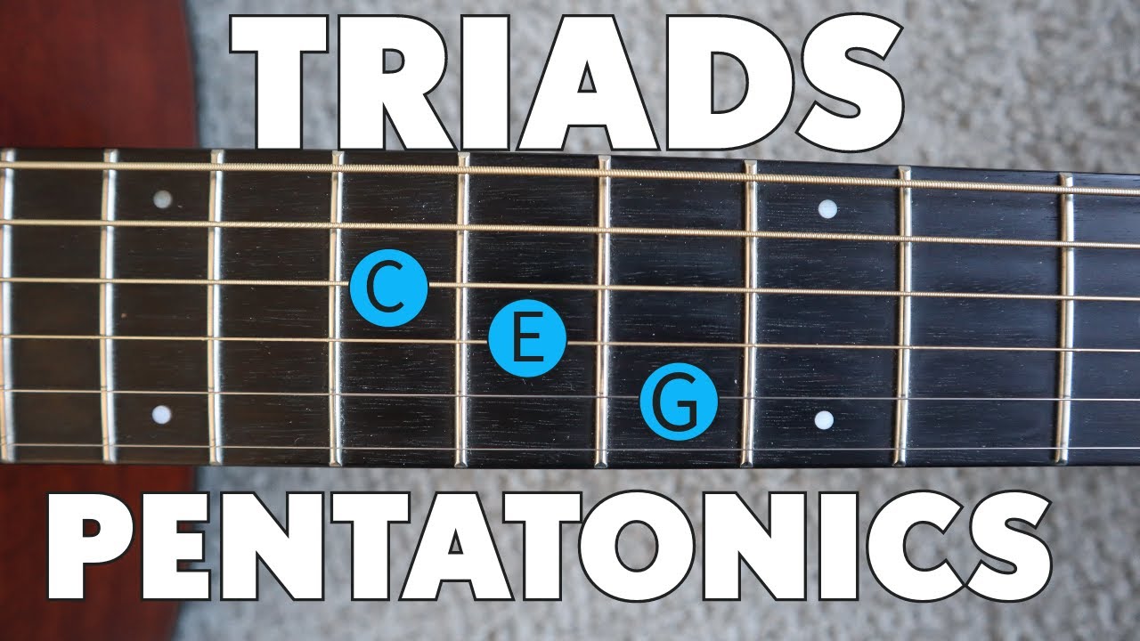 USING Guitar TRIADS WITH PENTATONICS - YouTube