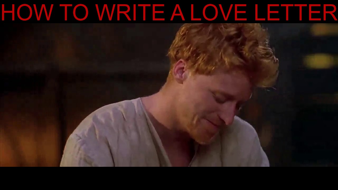 How do write a love letter | educational video | best movie love letter ...