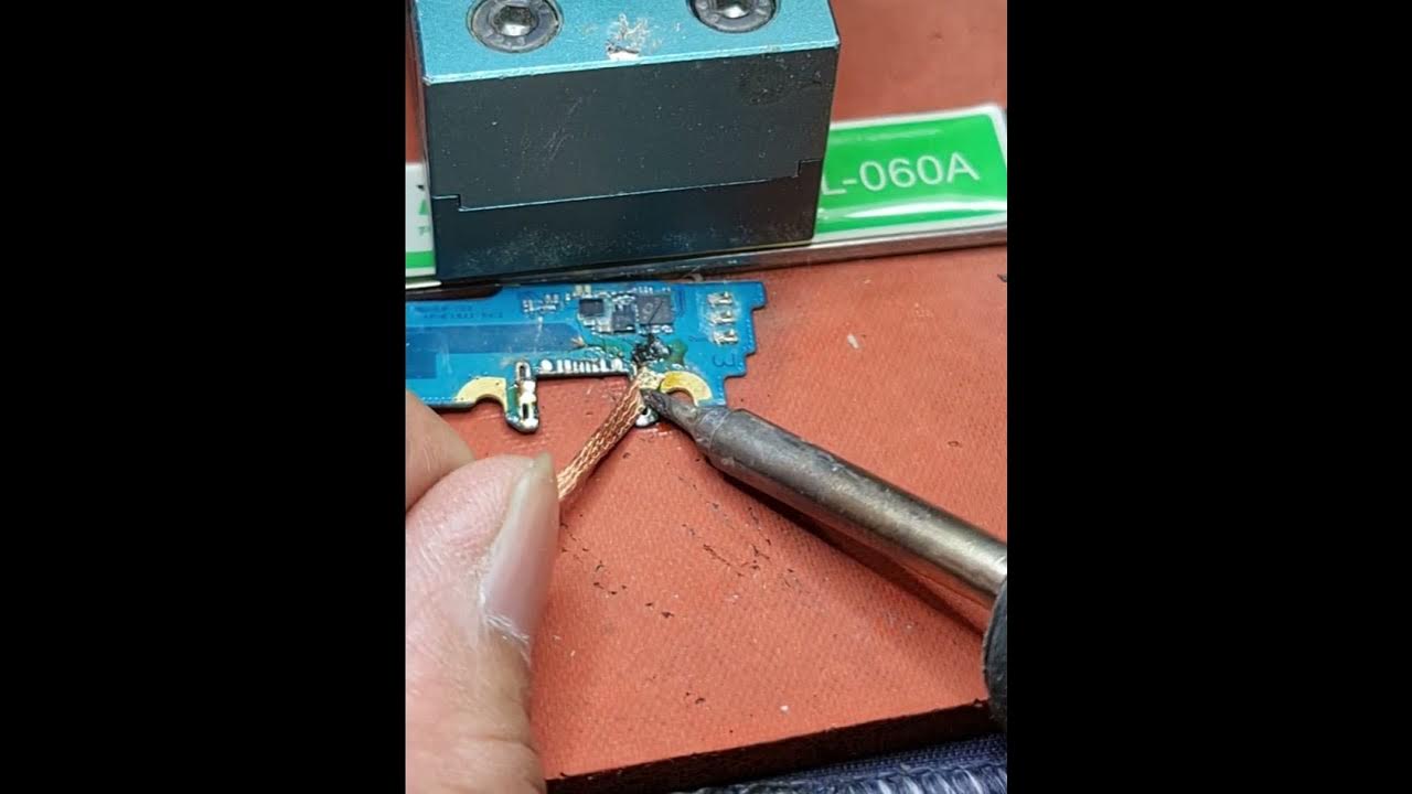 Replacing USB Port Charger Samsung J400F ប្តូរជើងសាក។ - YouTube