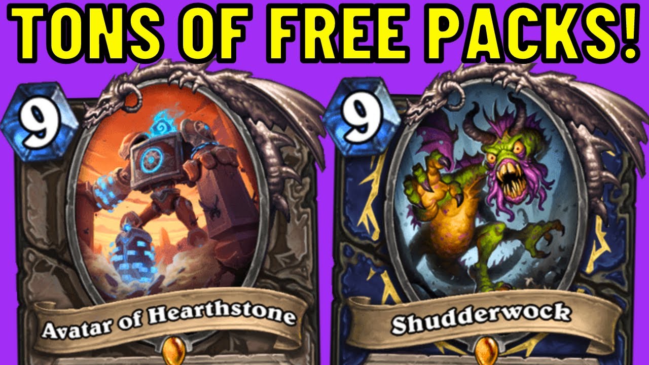 How to Open Hearthstone Packs FOR FREE!!! Avatar of Hearthstone Combo ...