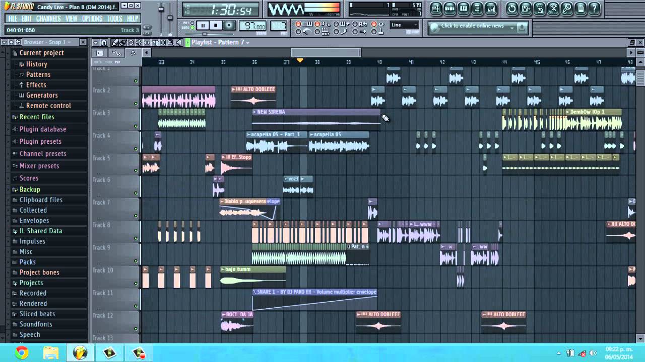 Fl Studio 11 - Candy in Live - DJ Mundial Ft Plan B (Flp Free 2014 ...