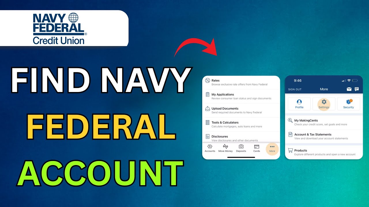 How To Find My Account Number On Navy Federal App 2026 - Full Guide ...