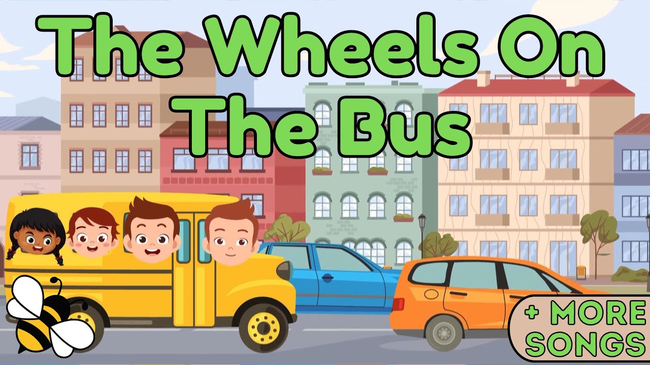 The Wheels On The Bus Kids Song Collection | Music For Children - YouTube