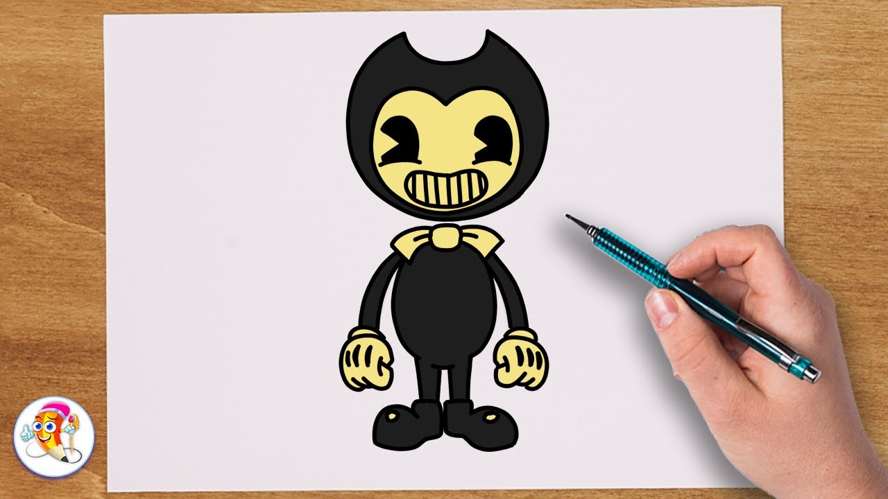 🎨How to Draw Bendy | Fun Draw for kids - YouTube
