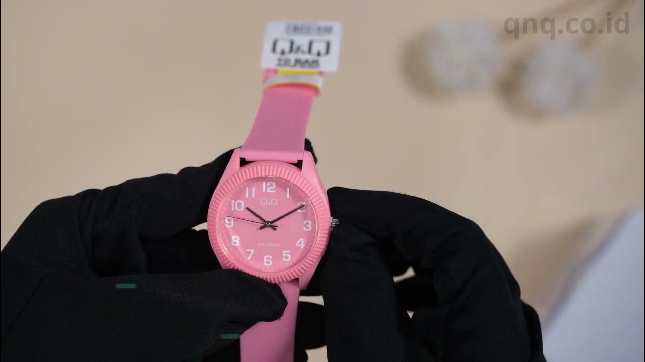 Q&Q Fashion Plastic V12A - Review & Setting Jam Tangan Rubber Analog (Q&Q INDONESIA) - YouTube