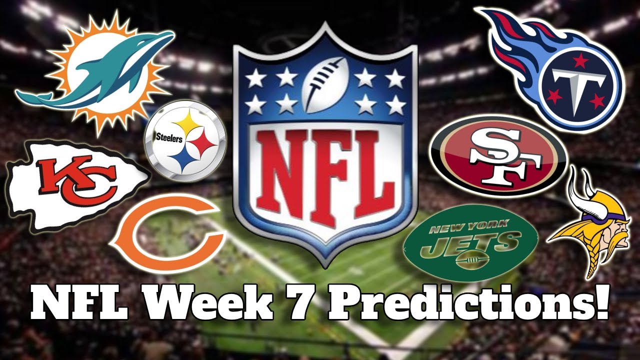 NFL Week 7 Predictions! - YouTube