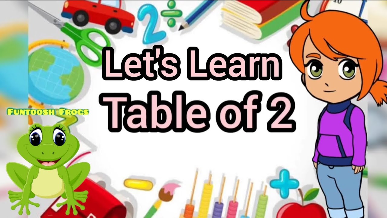 Multiply by 2 | Table of 2 | Multiply Song | Kids Song - YouTube