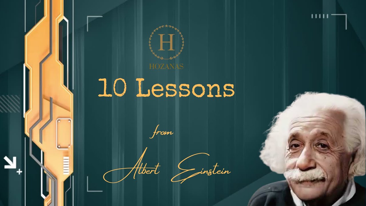 10 Lessons from Albert Einstein - YouTube
