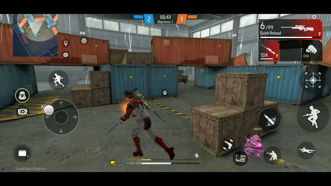 lone wolf for free fire gameplay - YouTube