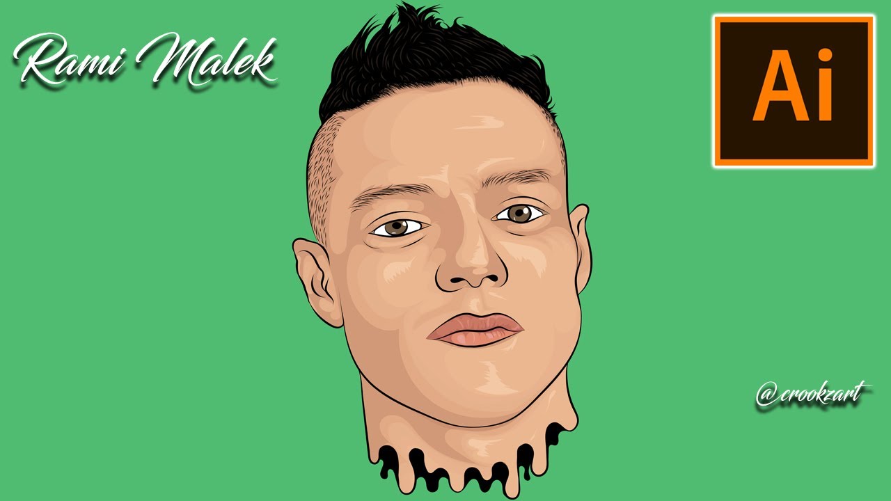 How To Cartoon Yourself [adobe illustrator] - YouTube