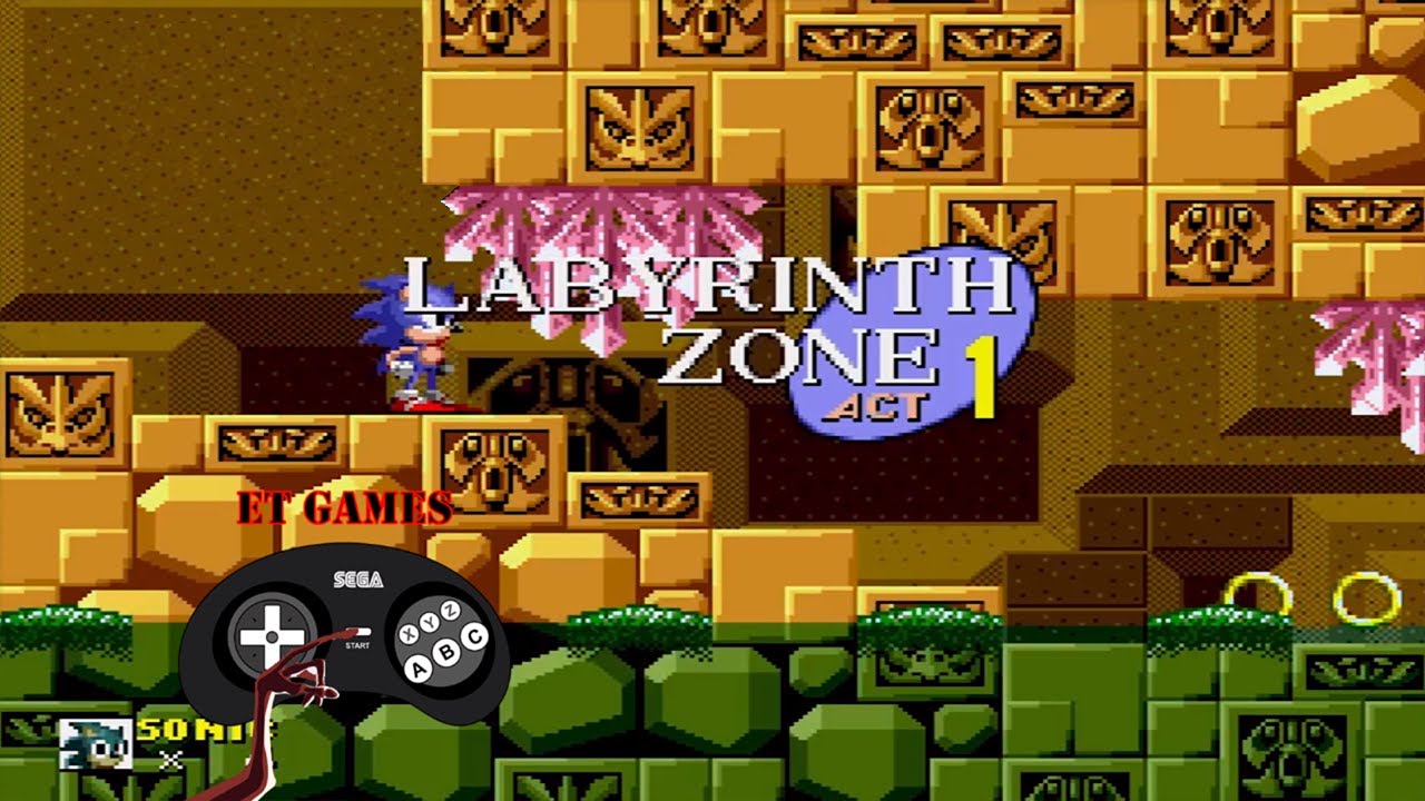 Sonic the Hedgehog - Labyrinth Zone 1 - YouTube