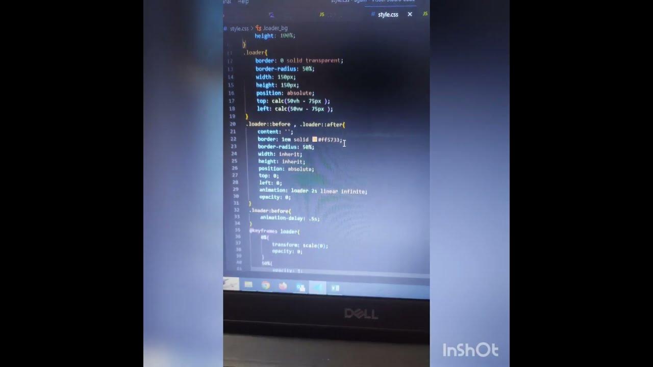 How Fo To Add Preloader In Website Want Full Video Comment Html Css Javascript
