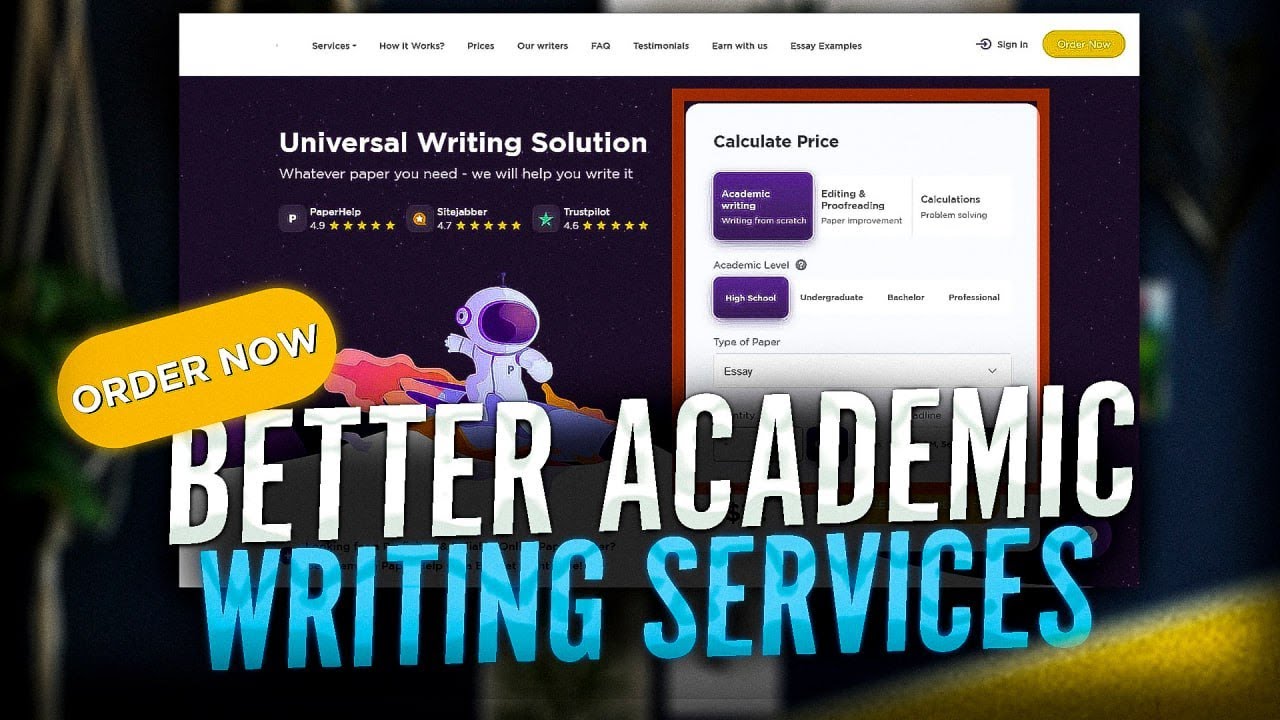 Academic writing services I Writing services online - YouTube
