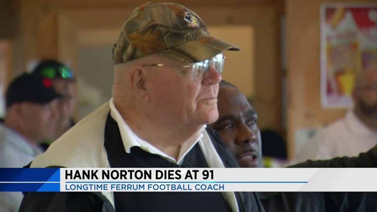 Ferrum College football legend Hank Norton passes away - YouTube