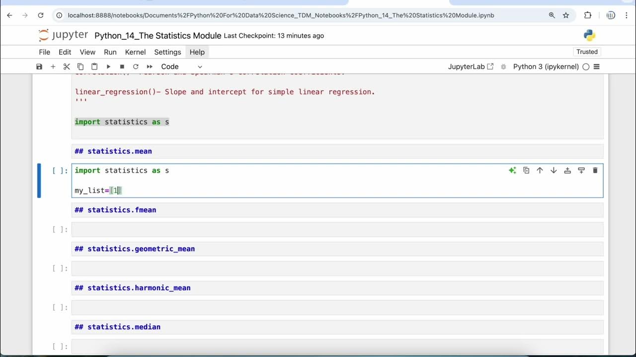 What is statistics mean in Python | How to use statistics mean function in Python |statistics ...