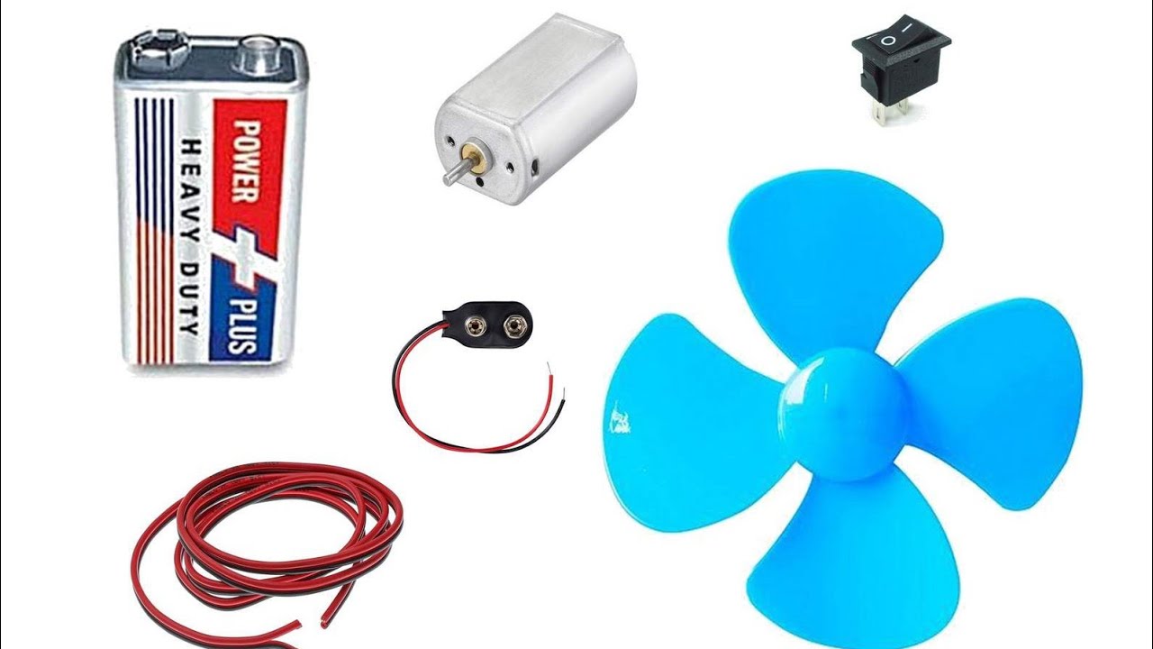 Best DC motor project for summer\How to make fan at home - YouTube