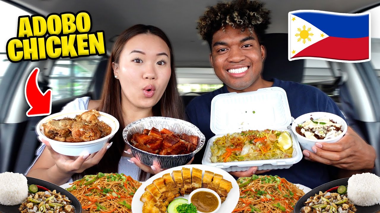 We Eat AUTHENTIC Filipino Food Mukbang! (MOST POPULAR FILIPINO FOOD ...