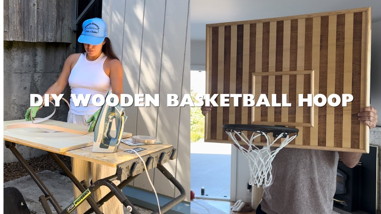 DIY Basketball Hoop 🏀 - YouTube